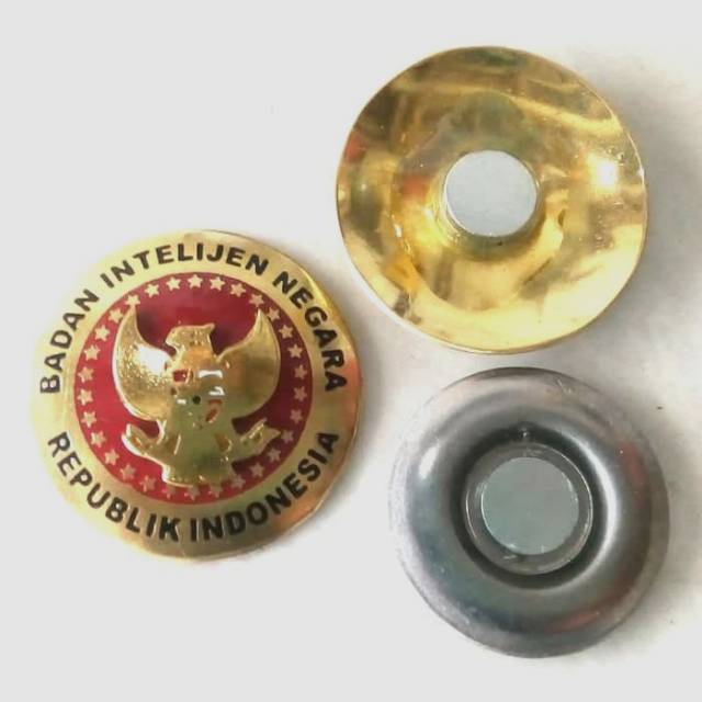 Jual Pin badan intelejen negara ( BIN ) asli logam kuningan | Shopee ...