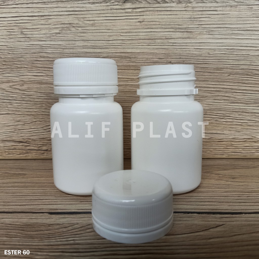 Jual BOTOL KAPSUL ESTER 60 ML DOVE | Shopee Indonesia