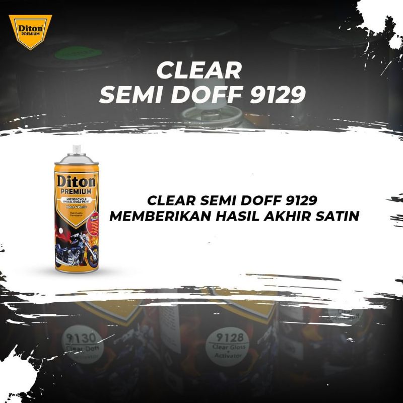 Jual Diton Premium Clear Semi Doff 9129 Finishing | Shopee Indonesia