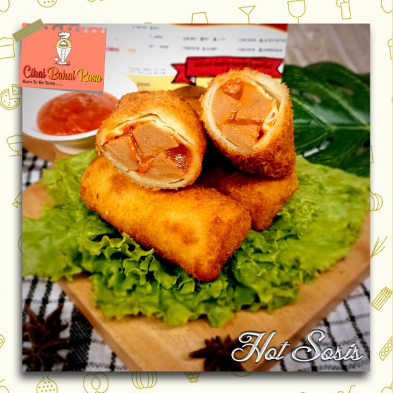 Jual RISOL / RISOLES HOT SAUSAGE / SOSIS PEDAS CIKALBAKALRASA | Shopee ...