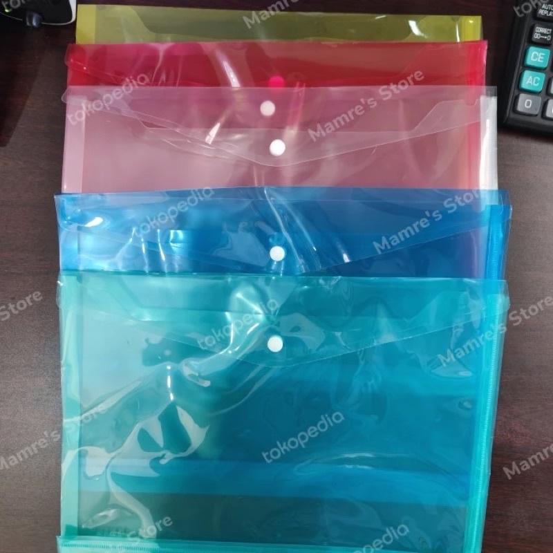 Jual Map plastik kancing folio/f4 | Shopee Indonesia