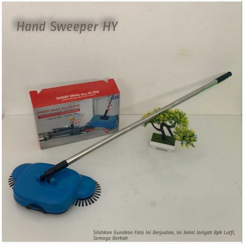 Jual SAPU OTOMATIS SWEEP DRAG ALL IN ONE TANPA LISTRIK | Shopee Indonesia