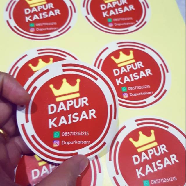 Jual stiker label penjualan | Shopee Indonesia