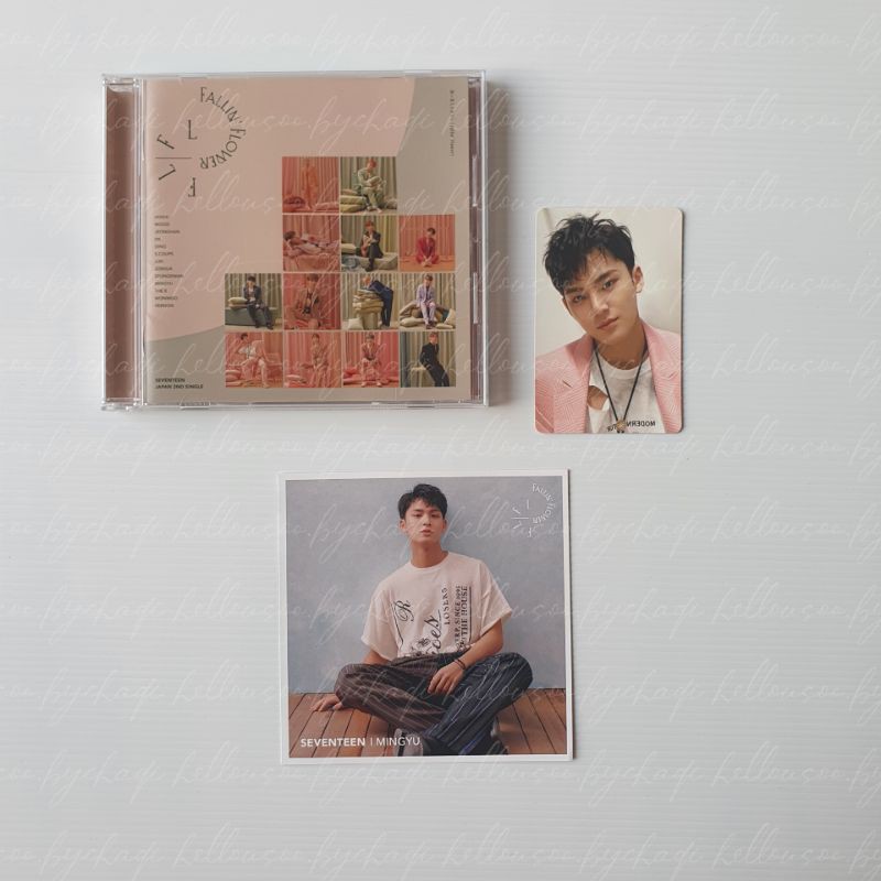 Jual SEVENTEEN - Fallin Flower Japan Album Mingyu set | Shopee Indonesia