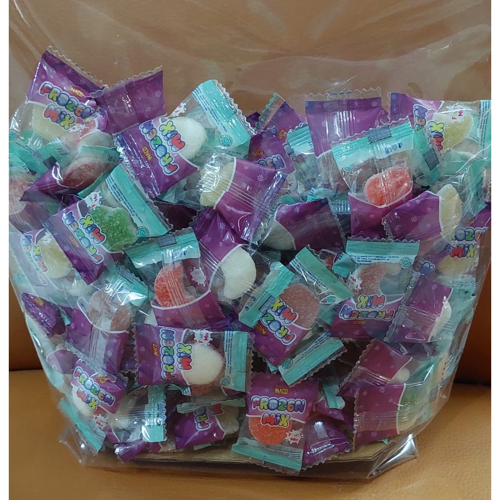 Jual Permen Yupi Inaco Fruity Frozen Mix Los Gross +/-490gr | Shopee ...
