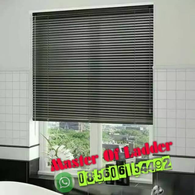 Jual Tirai Gorden PVC Gulung -Krey Venetian Blind 120 x 220 cm | Shopee ...