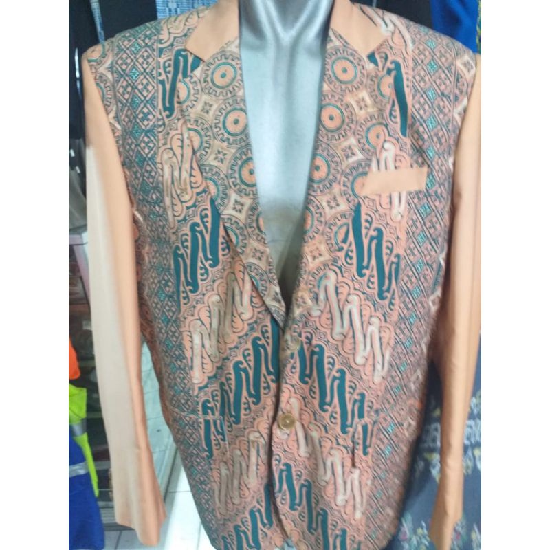 Jual Jas Ulos / Jas Batik motif Ulos Sumatera / Jas Pria | Shopee Indonesia