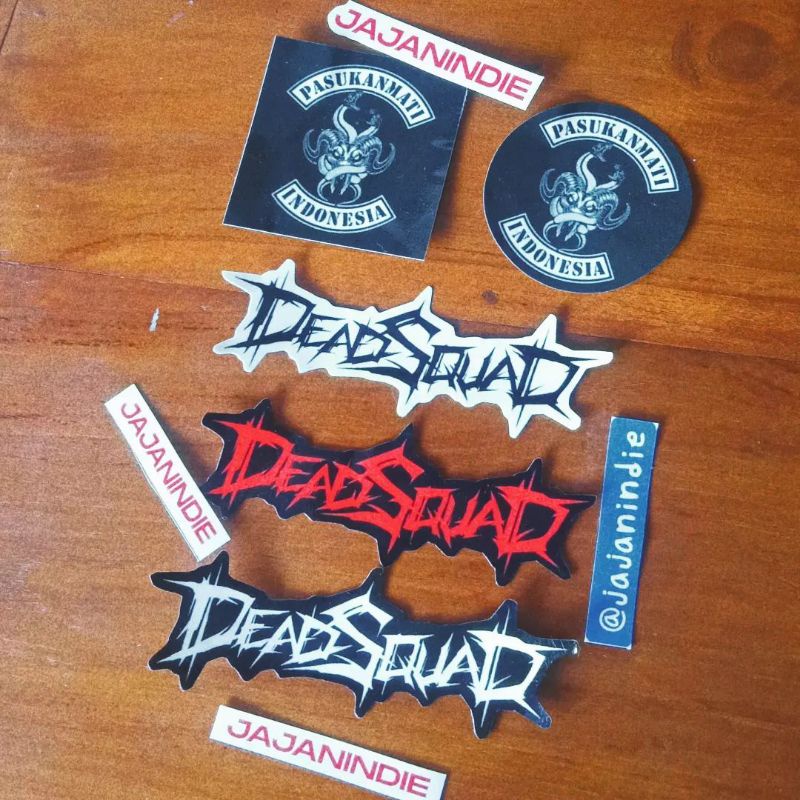 Jual STIKER DEADSQUAD / Stiker Metal / Stiker Band Indie / Stiker ...