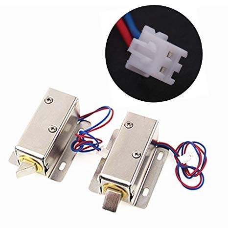 Jual SELENOID DOOR LOCK 12V DC PENGUNCI / KUNCI PINTU OTOMATIS ELECTRIC ...
