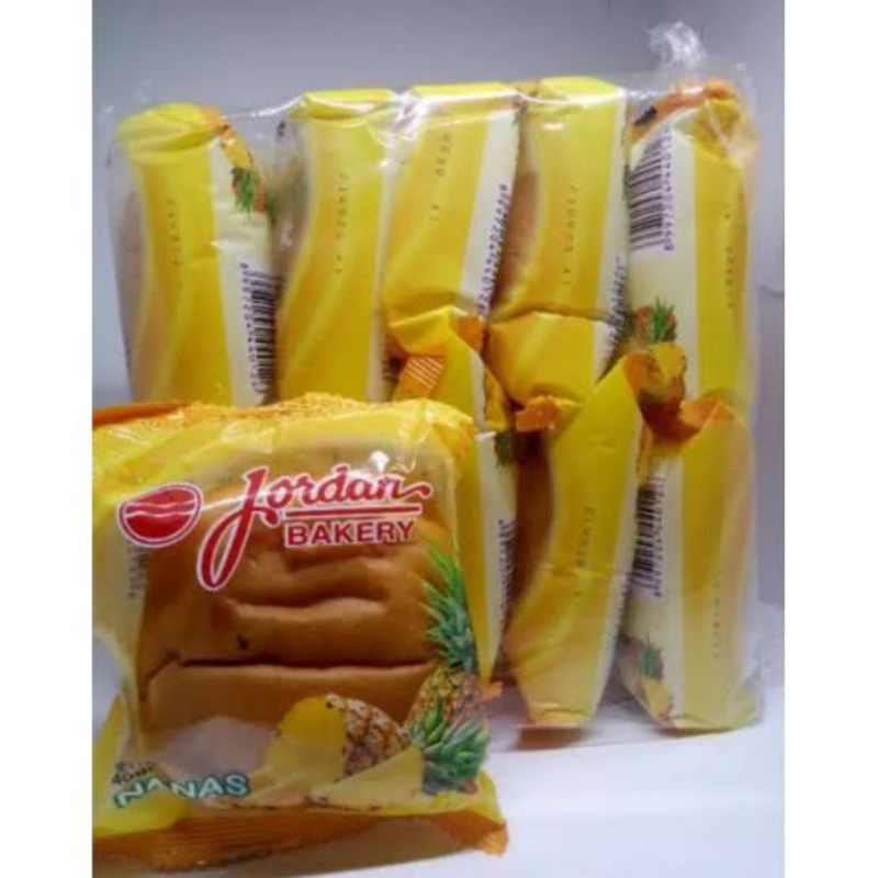 Jual Roti Jordan Isi Cokelat Nanas Cream Duren 1 Pak Isi 10 Pcs