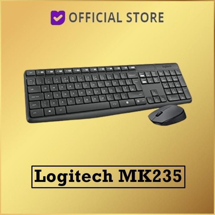 Jual Logitech Wireless Mouse Keyboard MK235 / Combo / MK 235 Termurah | Shopee Indonesia