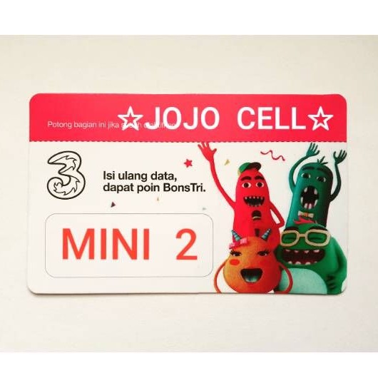 Jual TRI THREE MINI 2 (1,5GB 7 HARI) | Shopee Indonesia