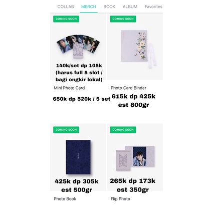 Jual BTS 2022 NEW MERCH DALMAJUNG | namjoon seokjin yoongi jhope jimin ...