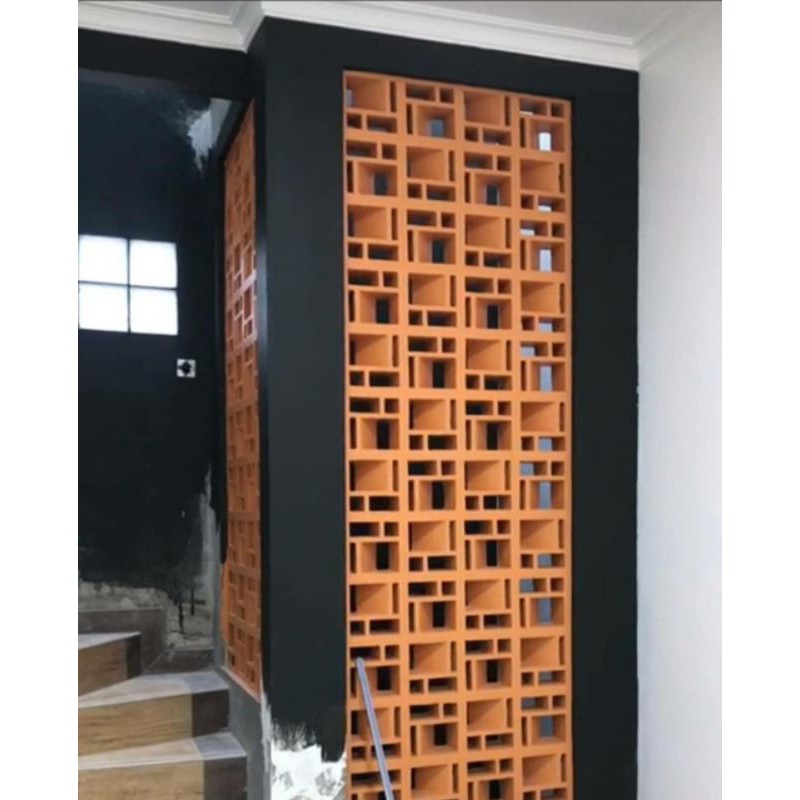 Jual roster bata / loster terakota /lubang angin minimalis/ventilasi ...