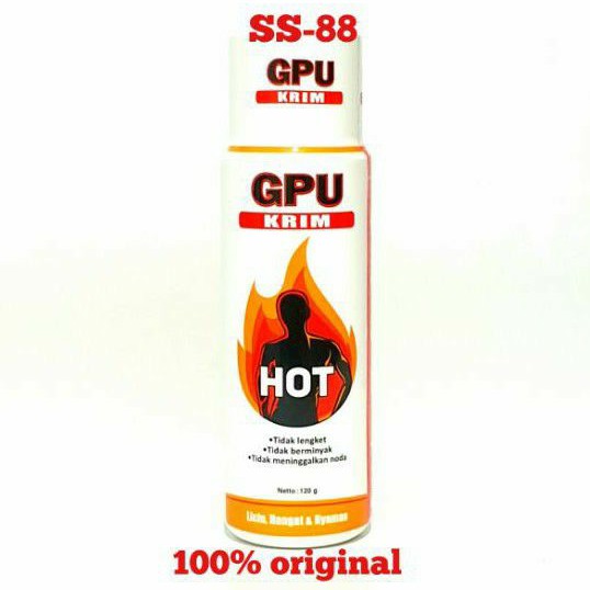 Jual GPU KRIM HOT ~ BOTOL (120g) | Shopee Indonesia