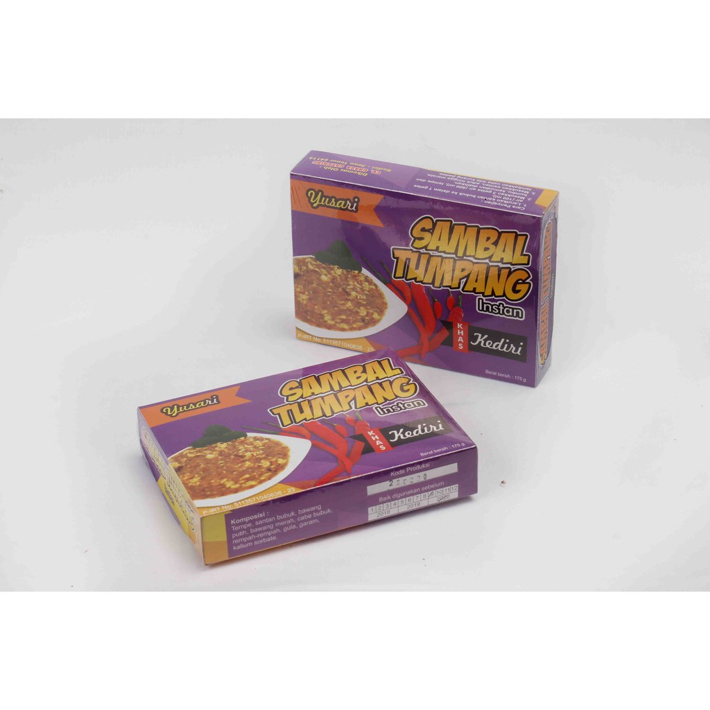Jual SAMBAL TUMPANG INSTAN/BUMBU TUMPANG 175 G "YUSARI" / SAMBAL ...