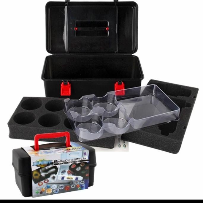 Jual WS Portable Foam Beyblade Burst Launcher Receiving Box Storage ...