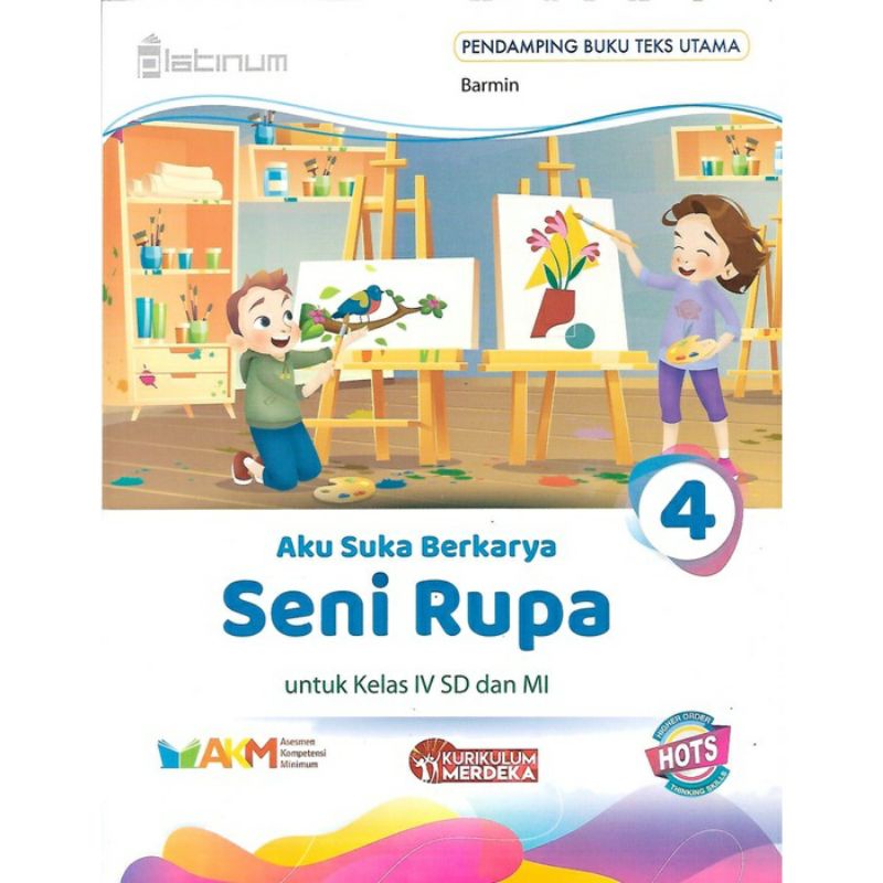Jual buku seni rupa aku suka berkarya untuk SD/mi kls 1&4 kurikulum merdeka platinum | Shopee ...
