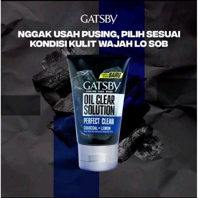 Jual GATSBY FACE WASH MEN 100 ml | Shopee Indonesia