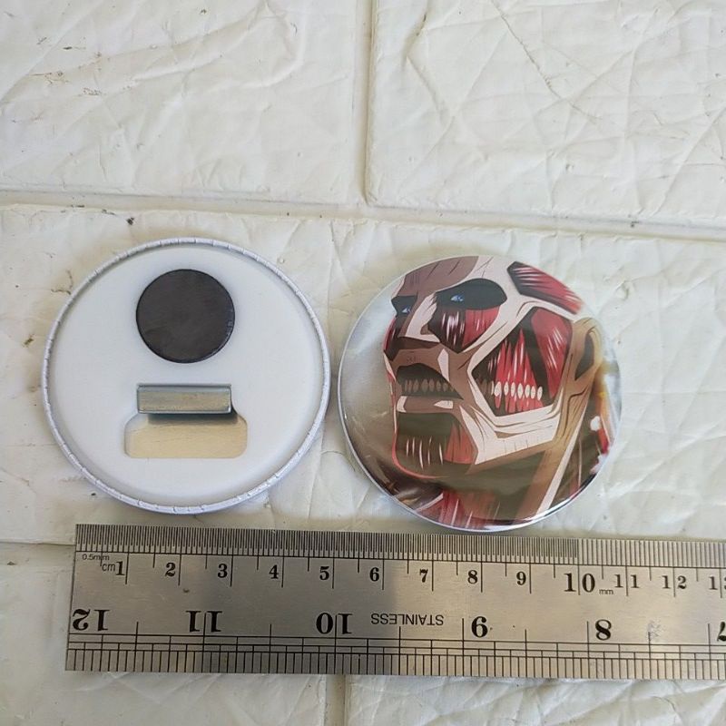 Jual Pin peniti custom /Ganci pin gantungan custom/pin magnet pembuka ...