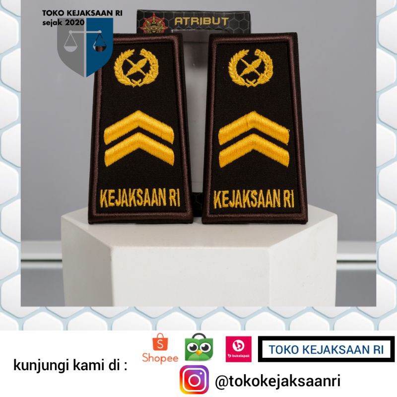 Jual PANGKAT PDH BORDIR GOL 2B IIB KEJAKSAAN RI TU BAC ATRIBUT | Shopee ...