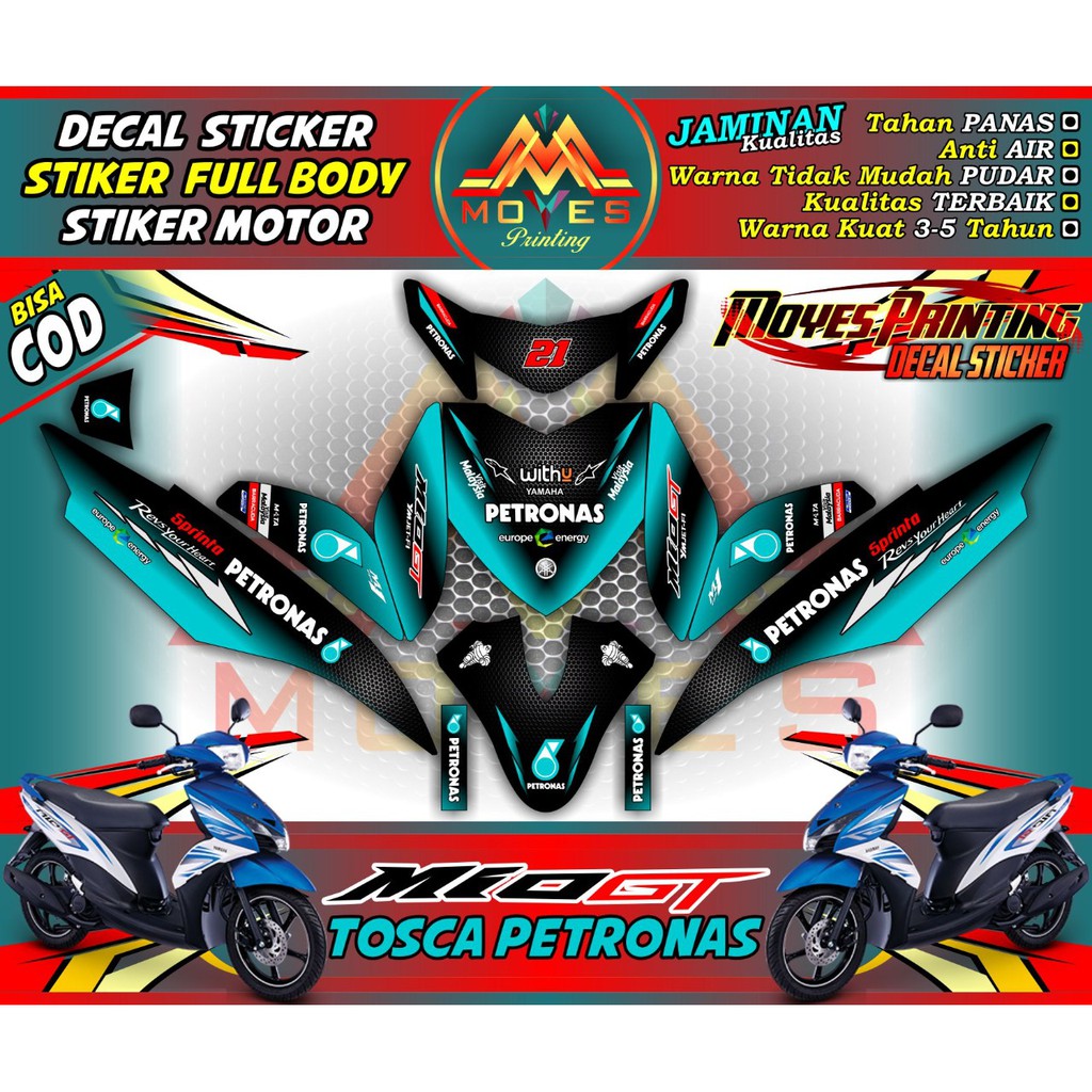 Jual decal mio gt decal mio gt decal motor mio gt full body decal motor ...
