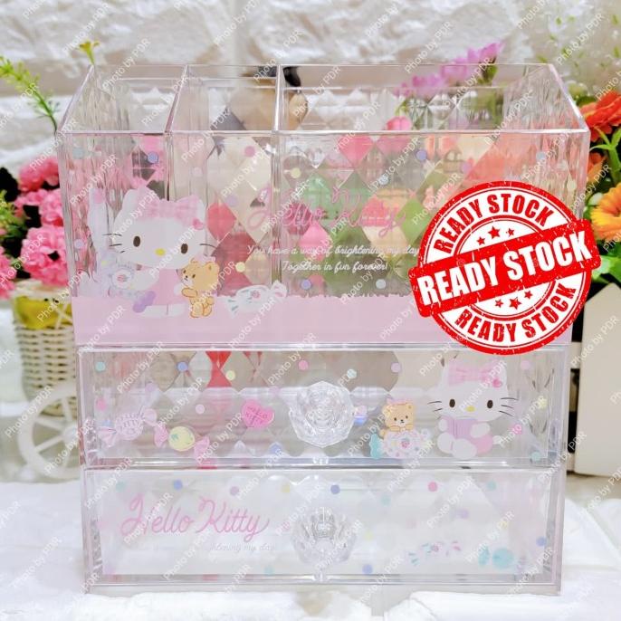 Jual Box Kotak Laci Stacking Chest Sanrio Original - Hello Kitty | Shopee Indonesia
