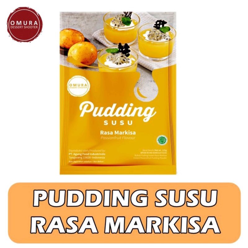 Jual Omura Pudding Susu rasa Markisa (1pack isi 3pcs) | Shopee Indonesia