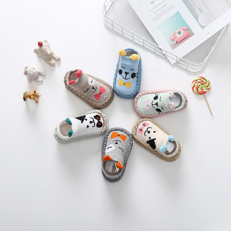 Jual DISKON 11.11 LittleAaron KAOS KAKI CUTIE CAT Bayi AntiSelip/ Kaos ...