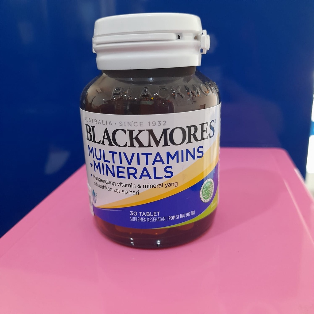 Jual BLACKMORES MULTIVITAMIN + MINERAL ISI 30 TABLET | Shopee Indonesia