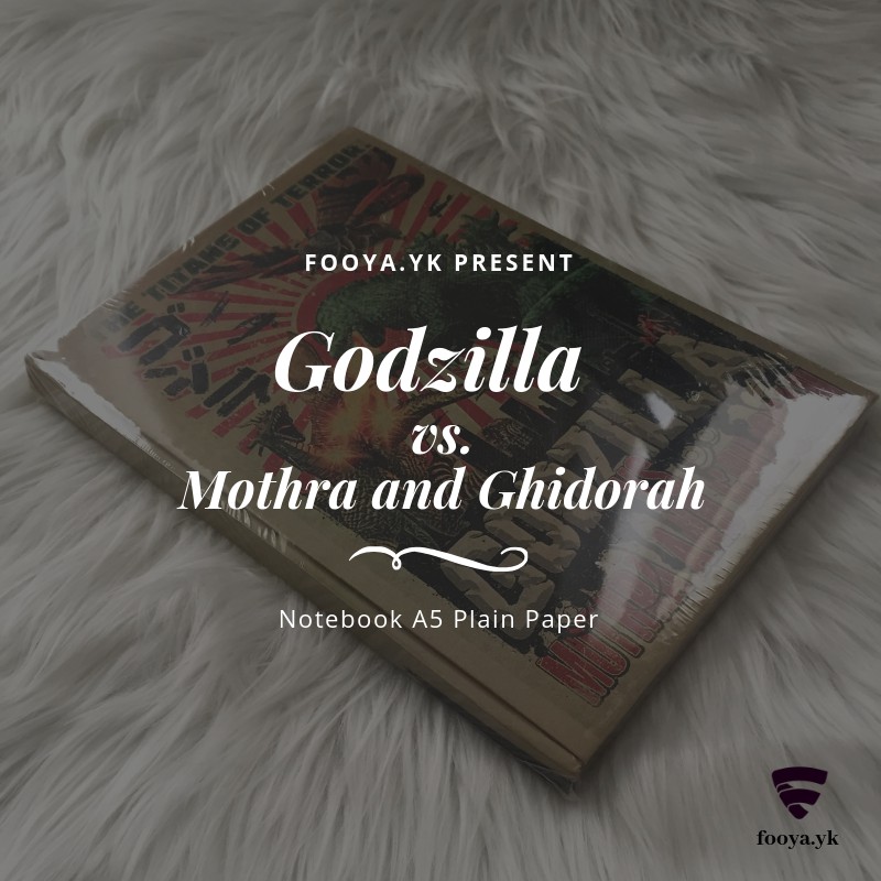 Jual Notebook "Godzilla vs Mothra and Ghidorah " (READY STOCK) | Shopee ...
