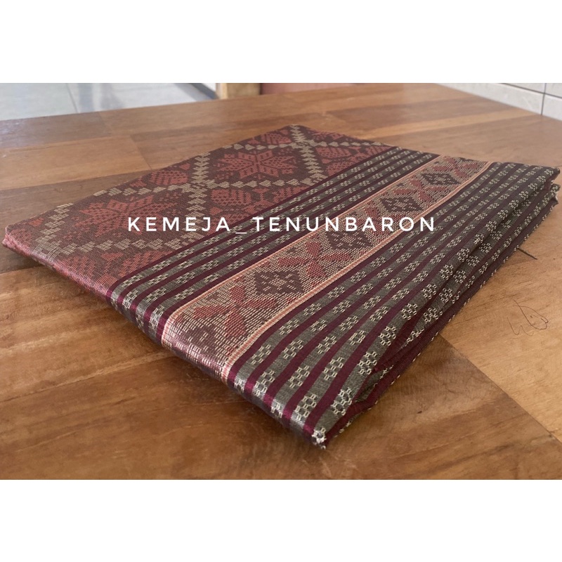 Jual kain tenun baron 2dimensi - kain baron songket - songket tenun ...