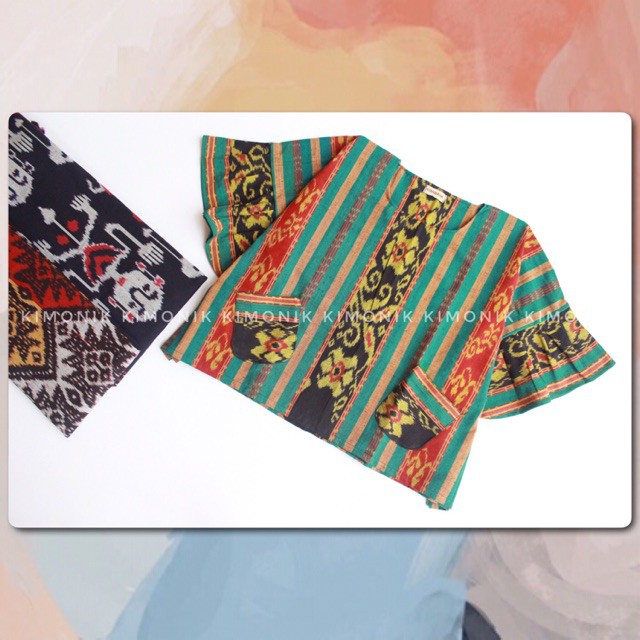 Jual LIMITED STOCK BAJU TENUN (ANJANI ROSE TOSCA) | Shopee Indonesia