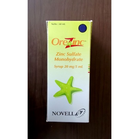 Jual OreZinc Syr 60 ml | Shopee Indonesia