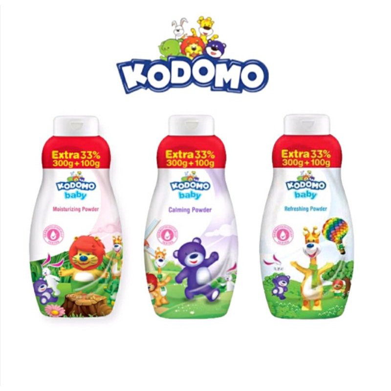Jual KODOMO BABY POWDER BEDAK BAYI 300+100gr | Shopee Indonesia