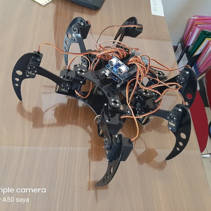 Jual KIT Robot Hexapod DIY- Servo MG995- MG996 Rangka Spider Arduino | Shopee Indonesia