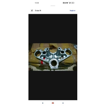 Jual segitiga atas tapak stang jepit gapit yamaha rxz rzr rx-z ...