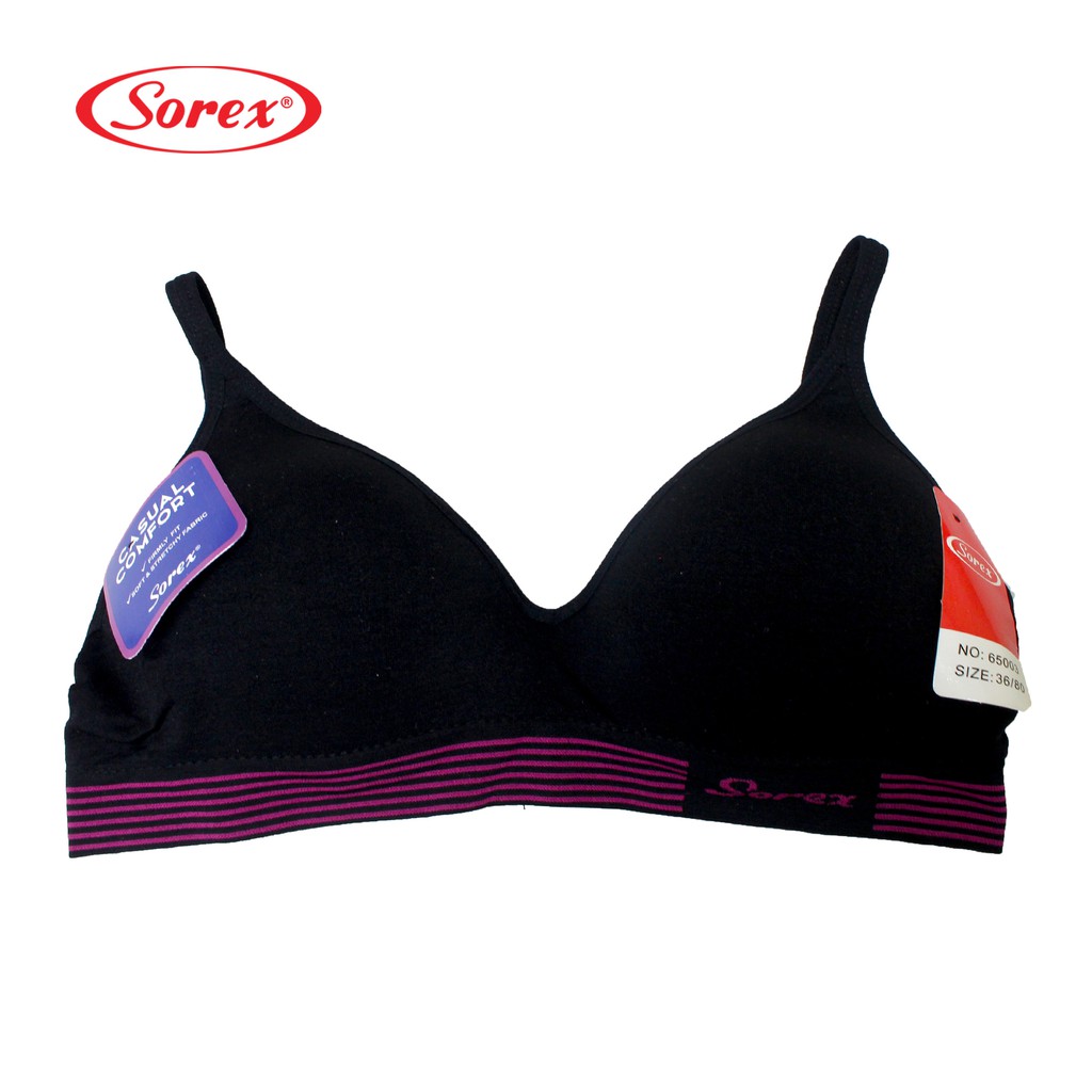 Jual Bra Sorex Tanpa Kawat Busa Sedang Cup Setara Cup B Casual Comfort ...