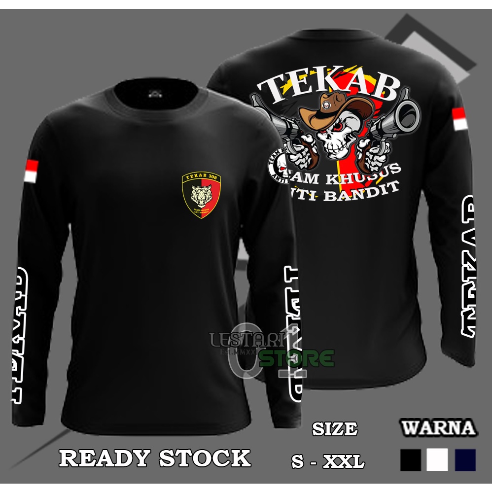 Jual KAOS POLISI TEKAB TEAM ANTI BANDIT TANGAN PANJANG - T SHIRT POLISI ...