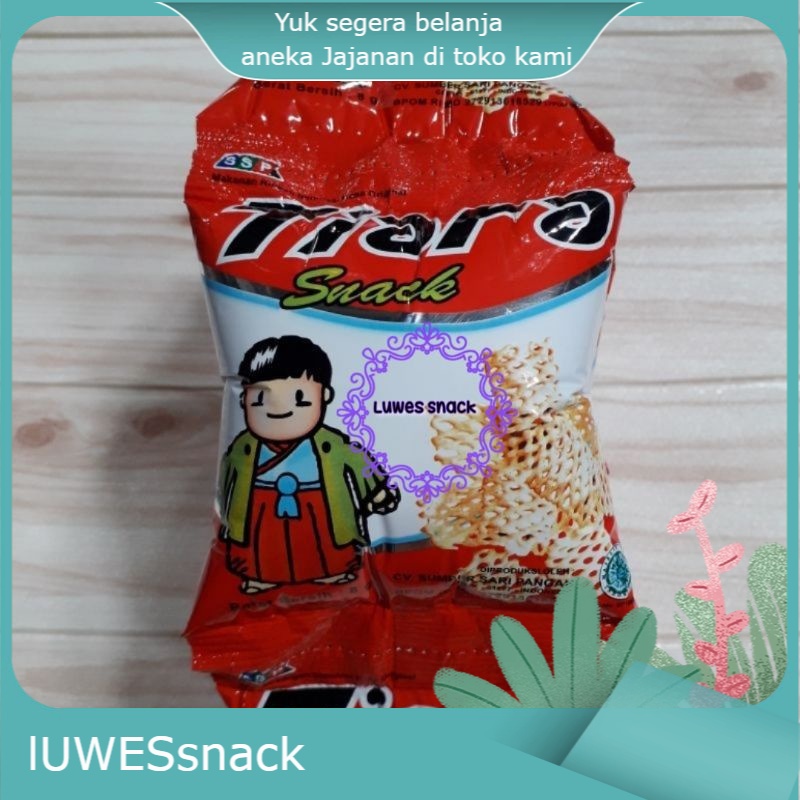 Jual Tiara Isi 10pcs Makanan Ringan Snack Ringan Chiki Chiki Camilan