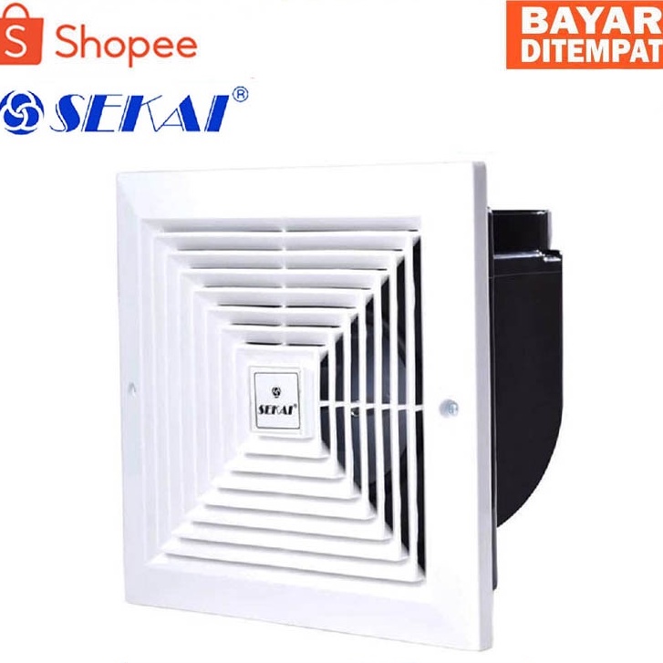 Jual SEKAI CMVF-1091 Ceiling Exhaust - Hexos - Heksos Fan Plafon 10 inch | Shopee Indonesia