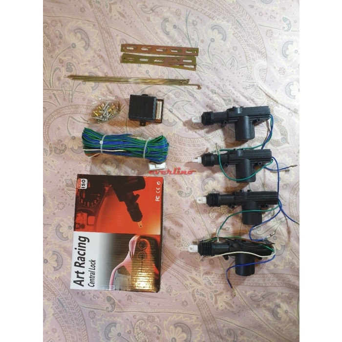 Jual berkah Central Lock Set 4 pintu mobil kunci sentral pistol kabel ...