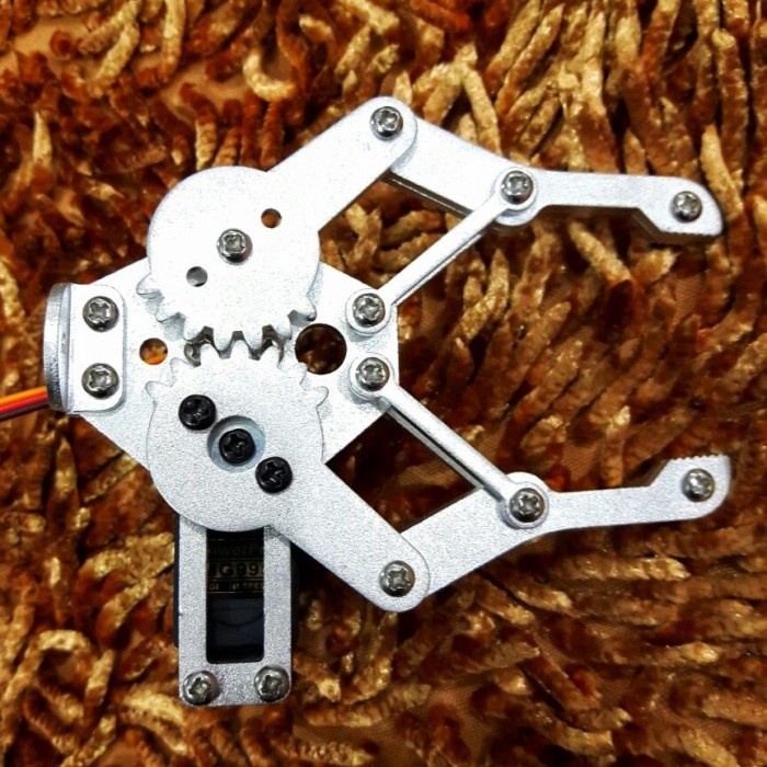 Jual Eklusif 1Axis Gripper Robot Mechanical Arm Manipulator Claw Capit ...