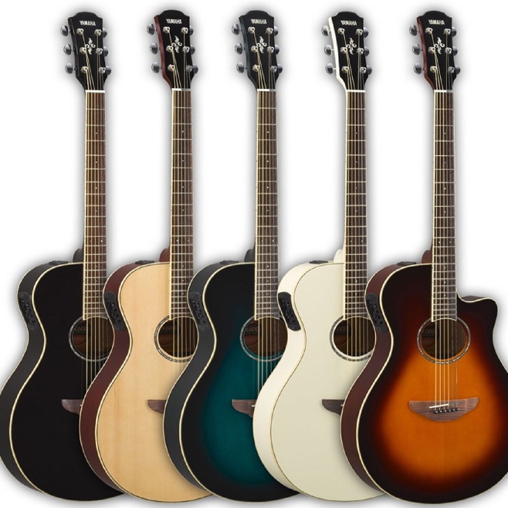 Jual Yamaha Gitar Akustik Elektrik APX 600 / APX600 - (Tersedia 5 Warna) | Shopee Indonesia