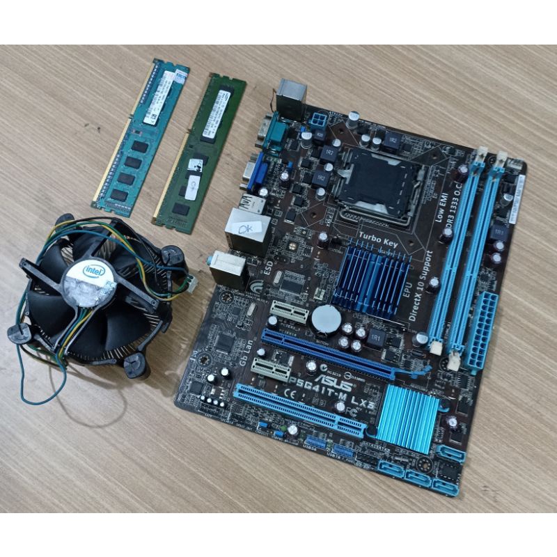 Jual Paket Mobo G41 ddr3 Gigabyte+Core2duo + hsf - Mobo ASUS- mobo G41 ...