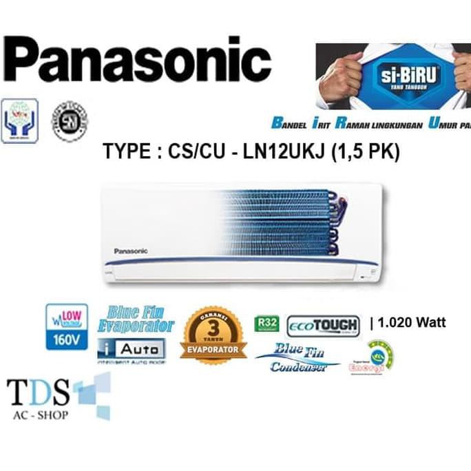 Jual AC Panasonic si-BiRU CS-LN12UKJ - Standard low voltage 1.5 PK ...