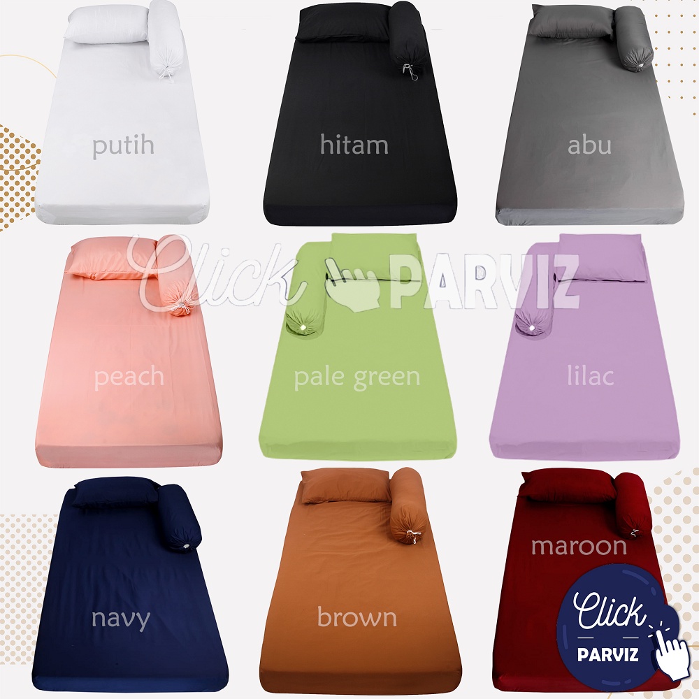 Jual Sprei Polos 90x200 Sprei Single - Sudut Karet | Shopee Indonesia