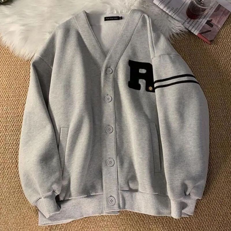 Jual Robin Smile Cardigan Sweater Wanita Oversize | Kardigan Wanita ...