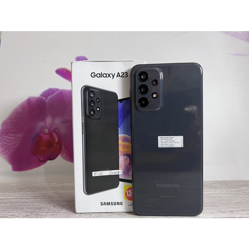 Jual SAMSUNG GALAXY A23 6/128 SECOND FULLSET | Shopee Indonesia