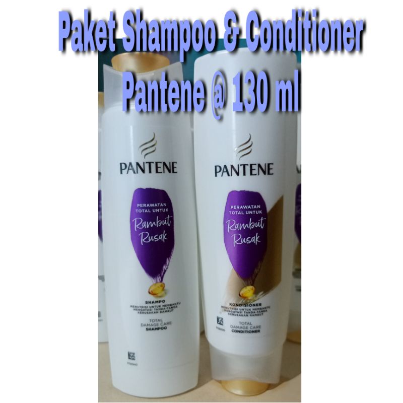 Jual Paket Shampoo dan Conditioner Pantene 130 ml | Shopee Indonesia